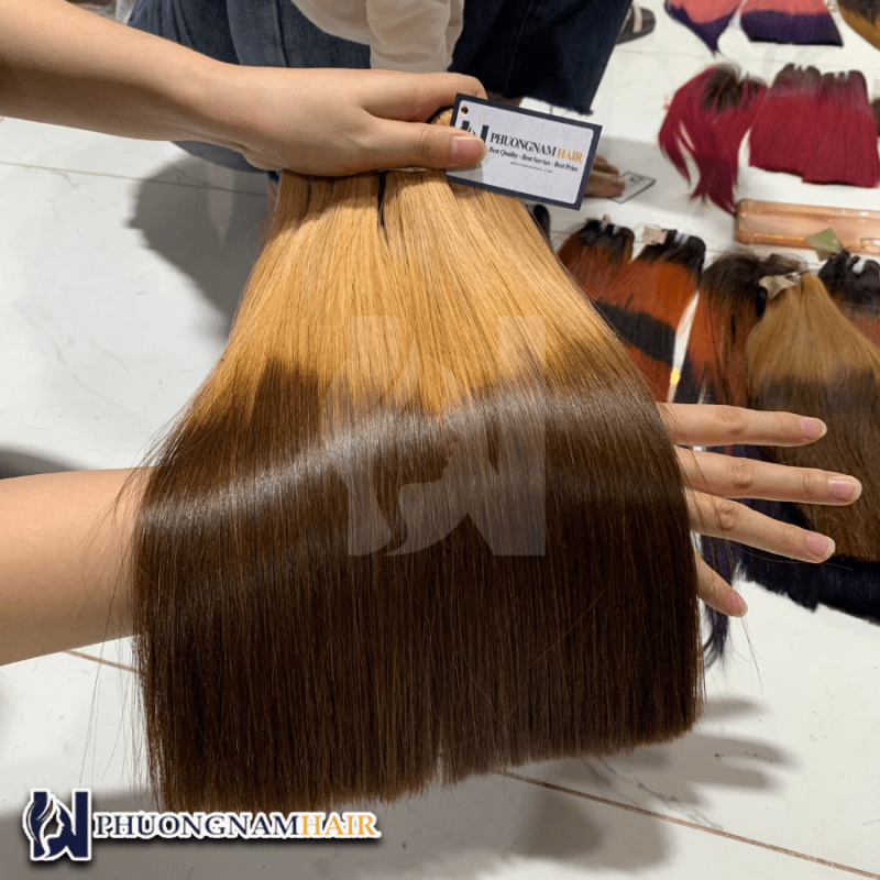 Bone Straight Customized Colors Vietnamese Human Hair – Phuong Nam Hair